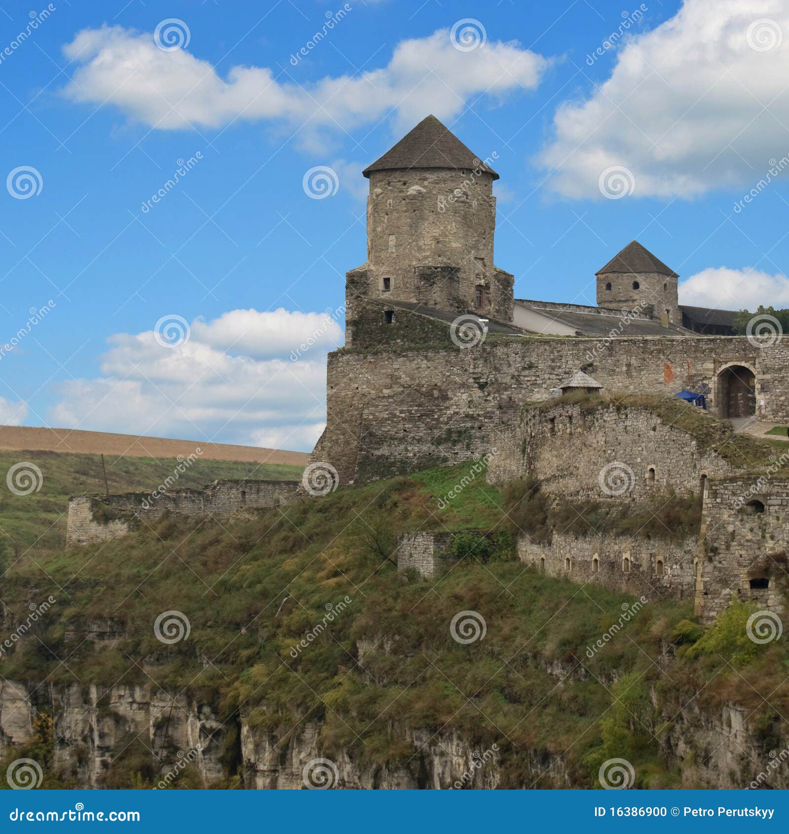 Lookout tower stock photo. Image of castle, architecture - 16386900