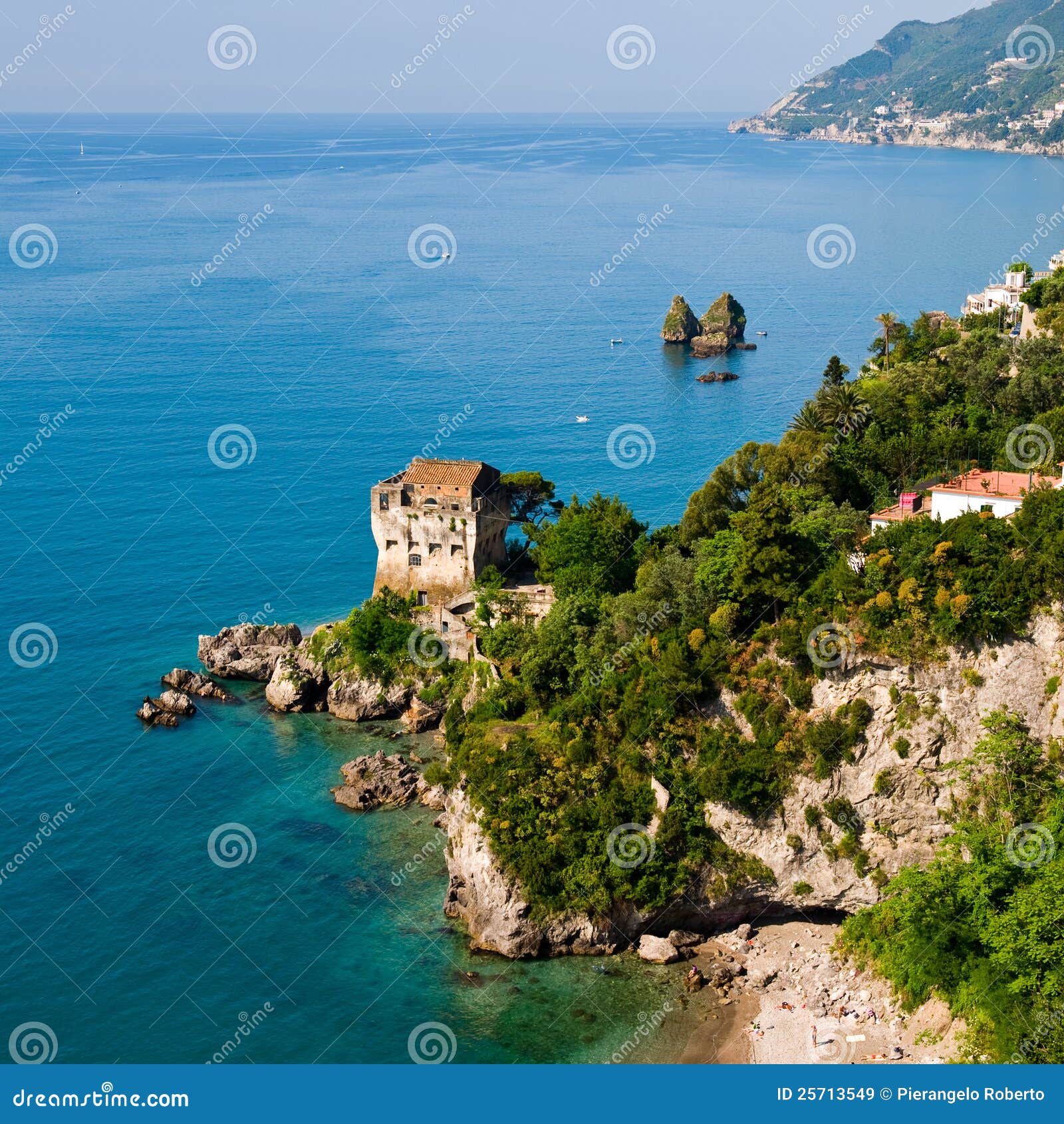 Lookout tower stock image. Image of outdoors, drive, italy - 25713549