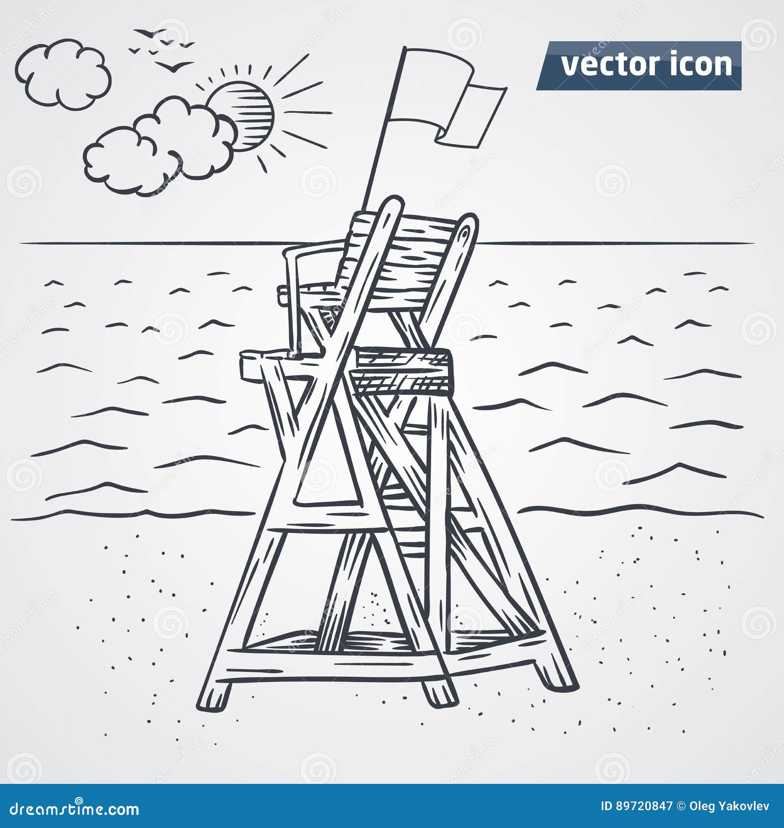 Lookout Tower Stock Illustrations – 152 Lookout Tower Stock ...