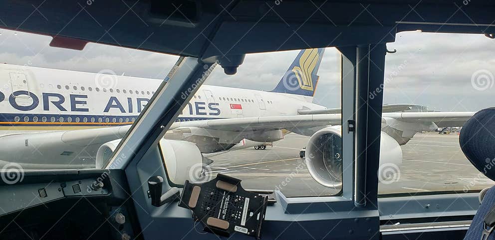 Lookout view windows plane editorial image. Image of view - 146189415