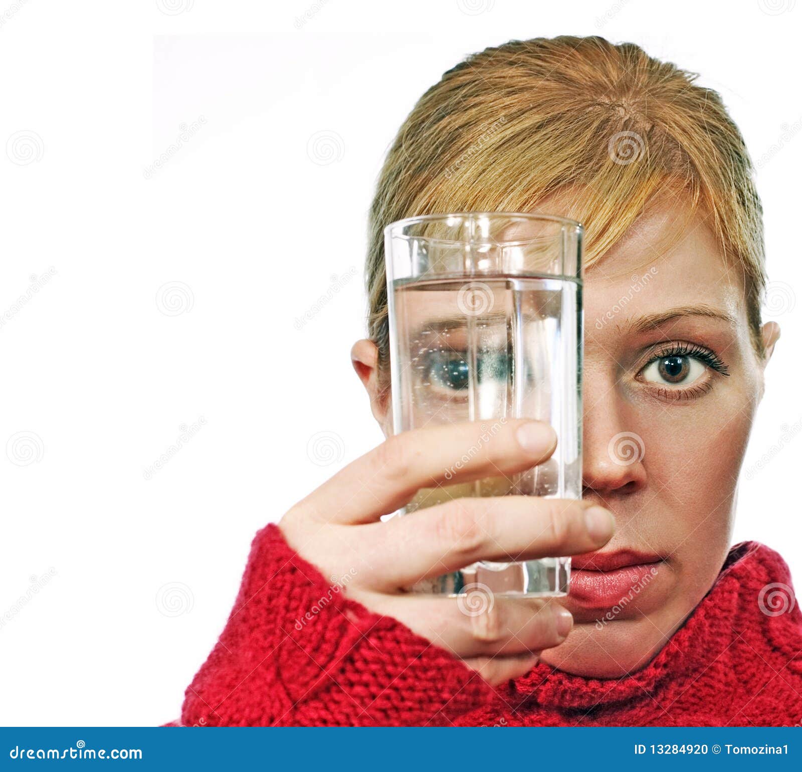 Looks through glass stock photo. Image of glass, refraction - 13284920