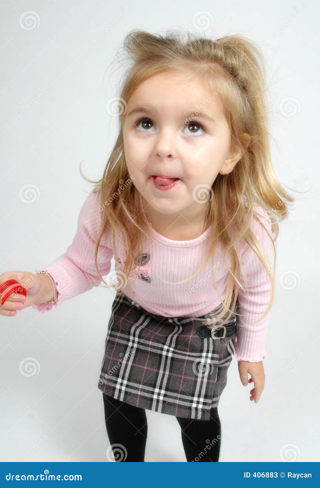 Looks yummy! stock image. Image of daughter, sister, hand - 406883