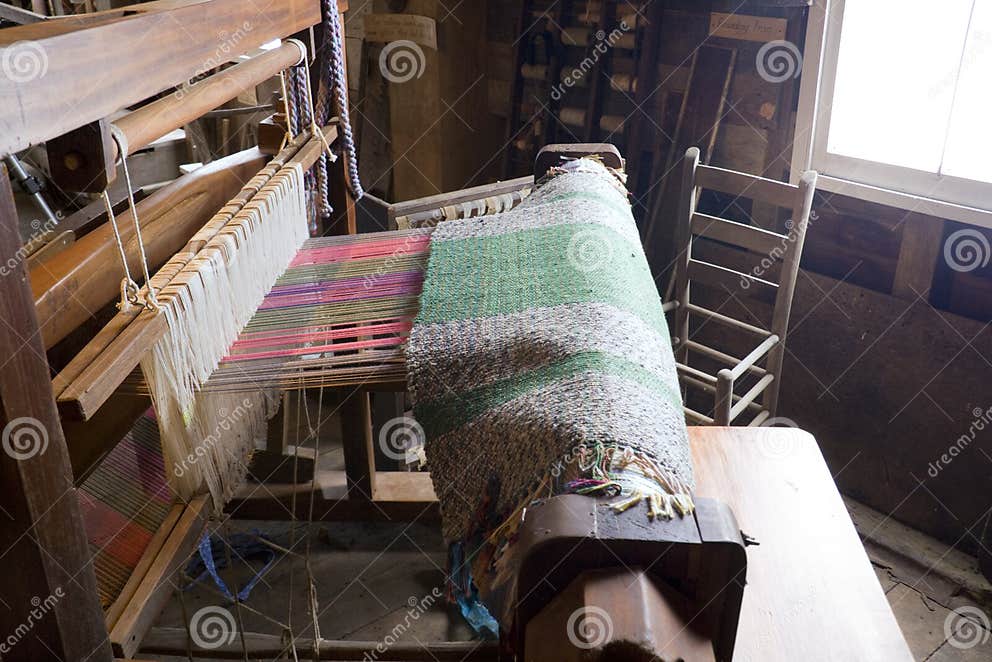 Loom stock image. Image of style, handicraft, interior - 4846949