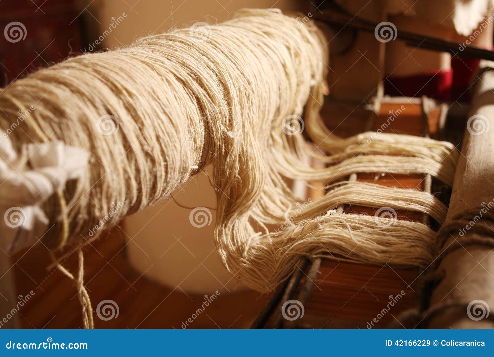 Loom stock image. Image of pattern, skill, clothing, design - 42166229