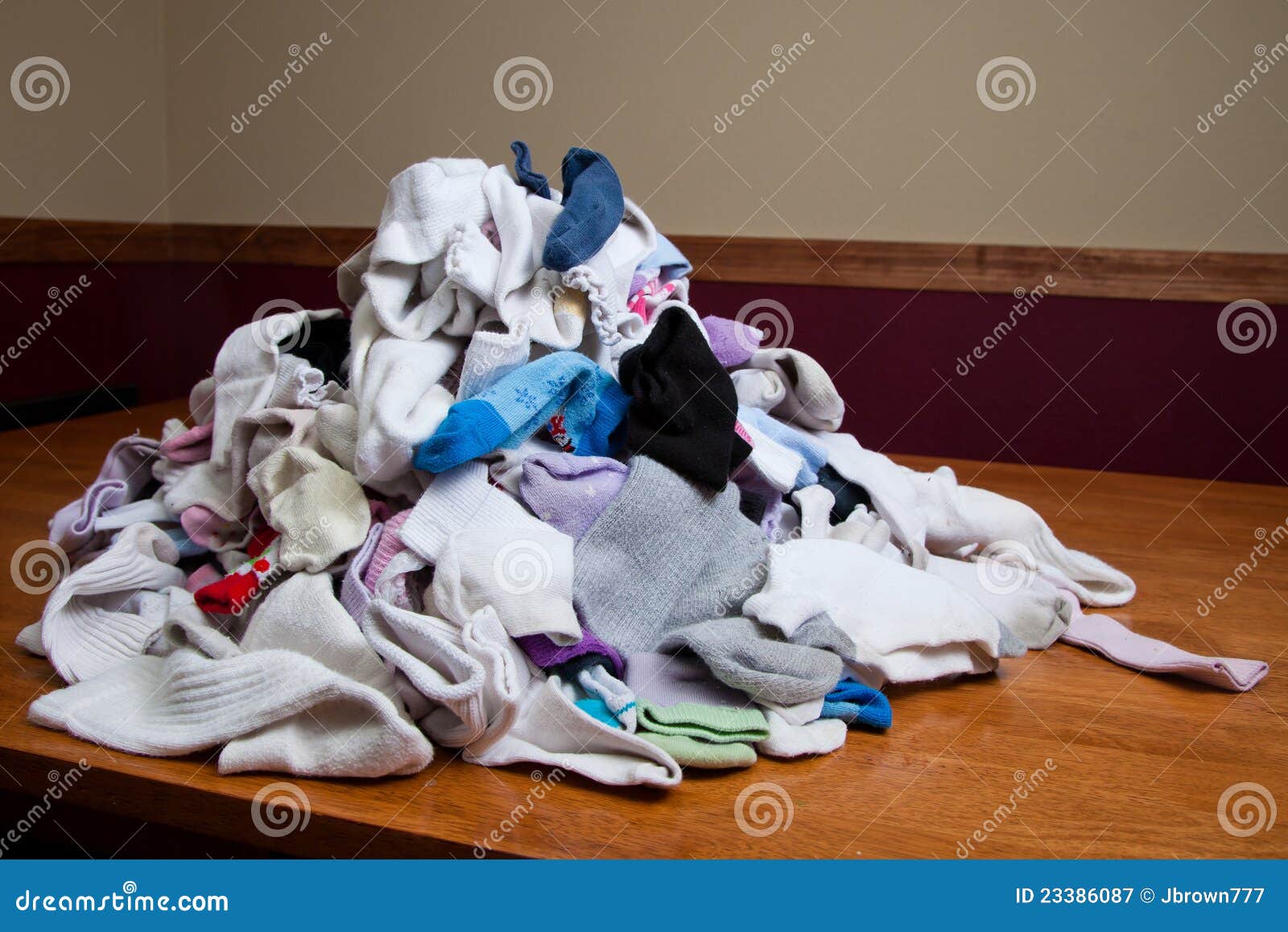 Looming Pile of Laundry stock image. Image of foot, laundry - 23386087