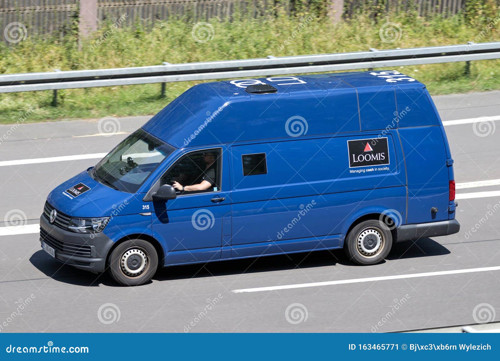 Loomis security van editorial photo. Image of germany - 163465771