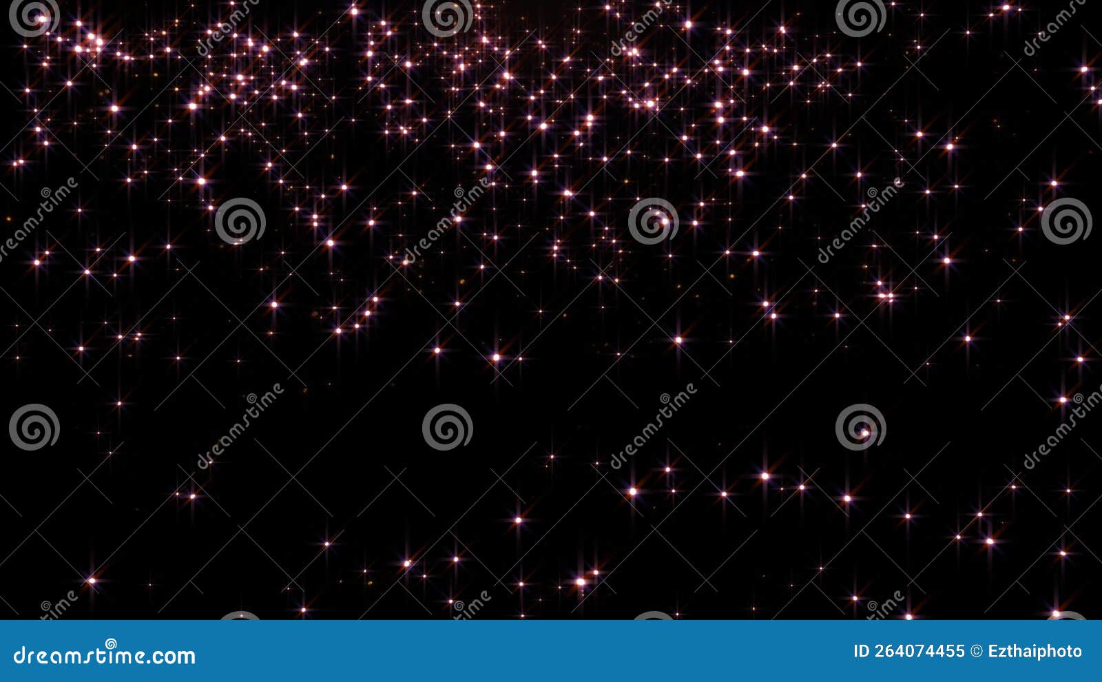 Loop Abstract Falling Flickering Glitter Stars Particles Animation ...
