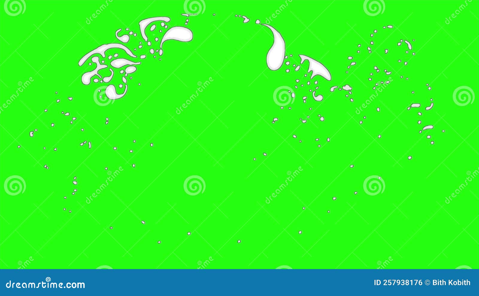 Loop Animation Smoke on Green Screen Background Stock Footage - Video ...