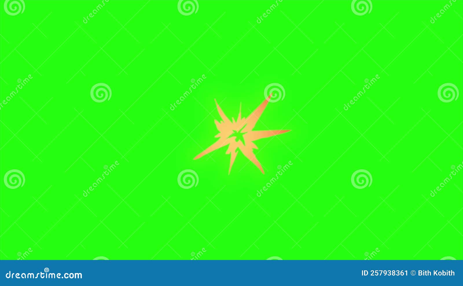 Loop Animation Spark on Green Screen Background Stock Video - Video of ...