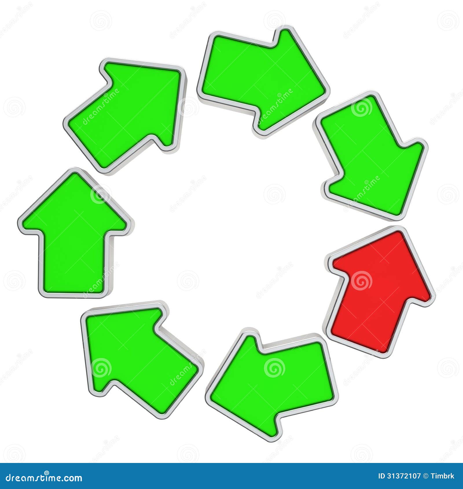 Loop of arrows stock illustration. Illustration of round - 31372107