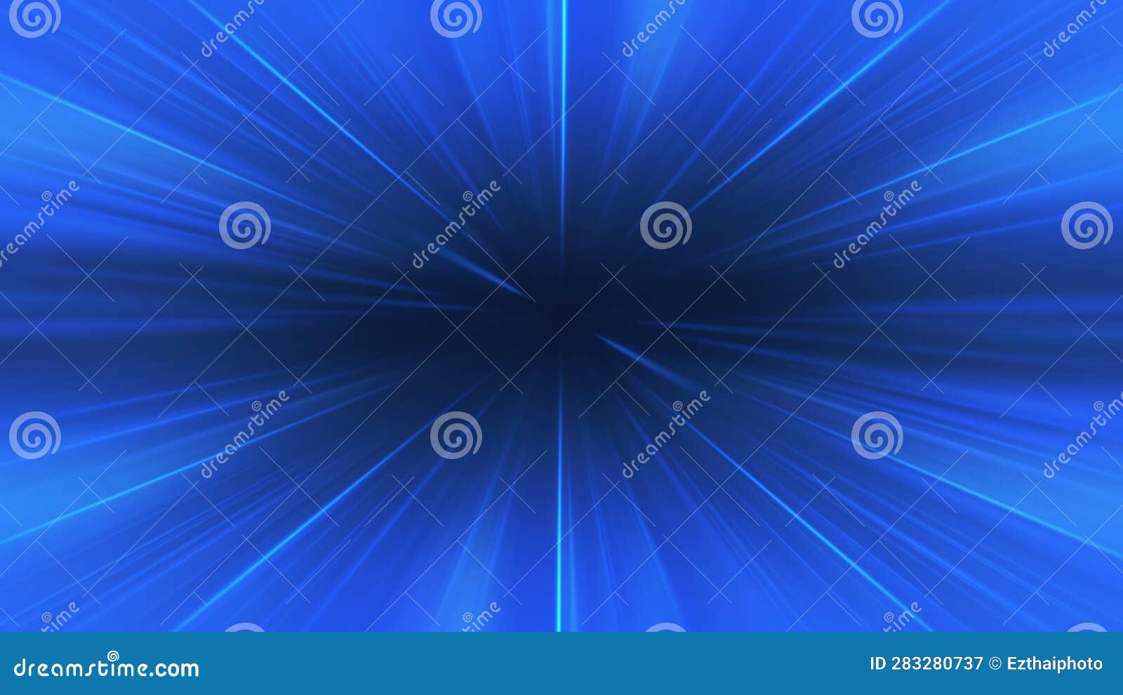 Loop Center Blue Radial Shine Ray Abstract Background Stock Video ...