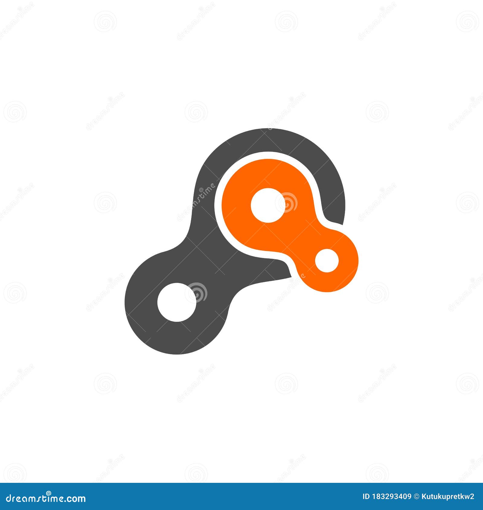 Loop Chain Logo Template Illustration Design. Vector EPS 10 Stock ...