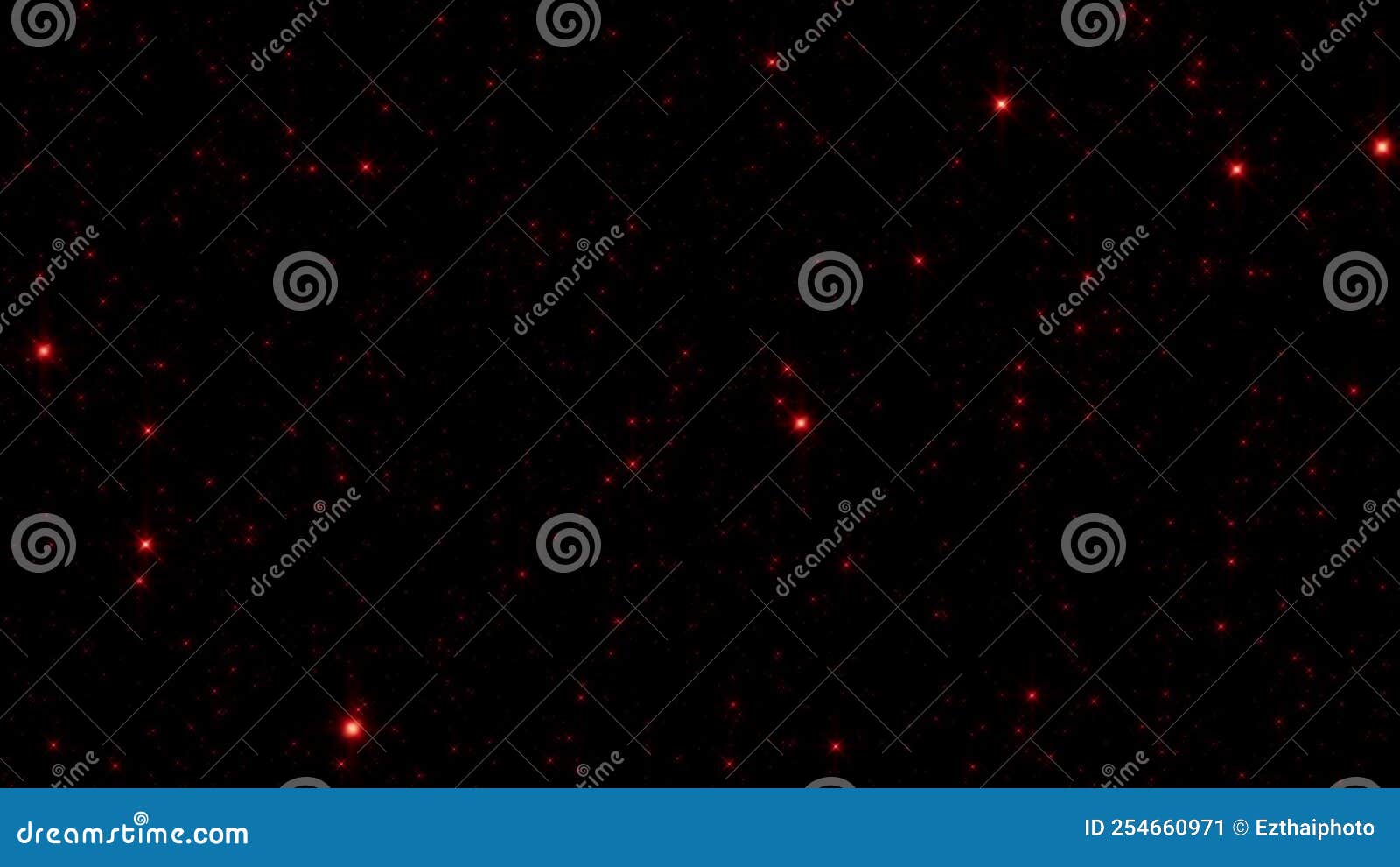 Loop Glow Orange Red Star Particles Falling Down Stock Video - Video of ...