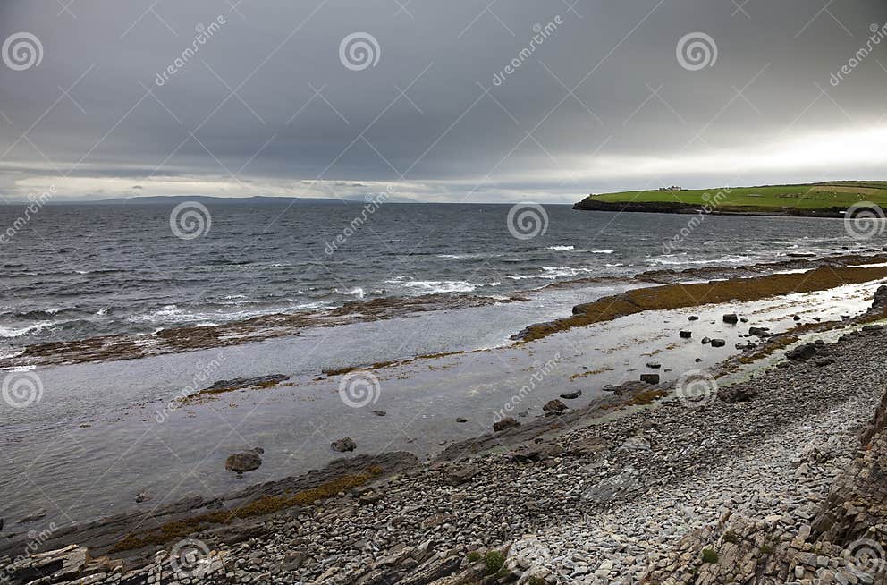 Loop Head Drive stock image. Image of ocean, storm, tourist - 16728241