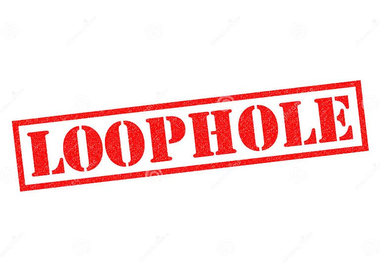 LOOP HOLE stock illustration. Illustration of case, allowance - 86667585