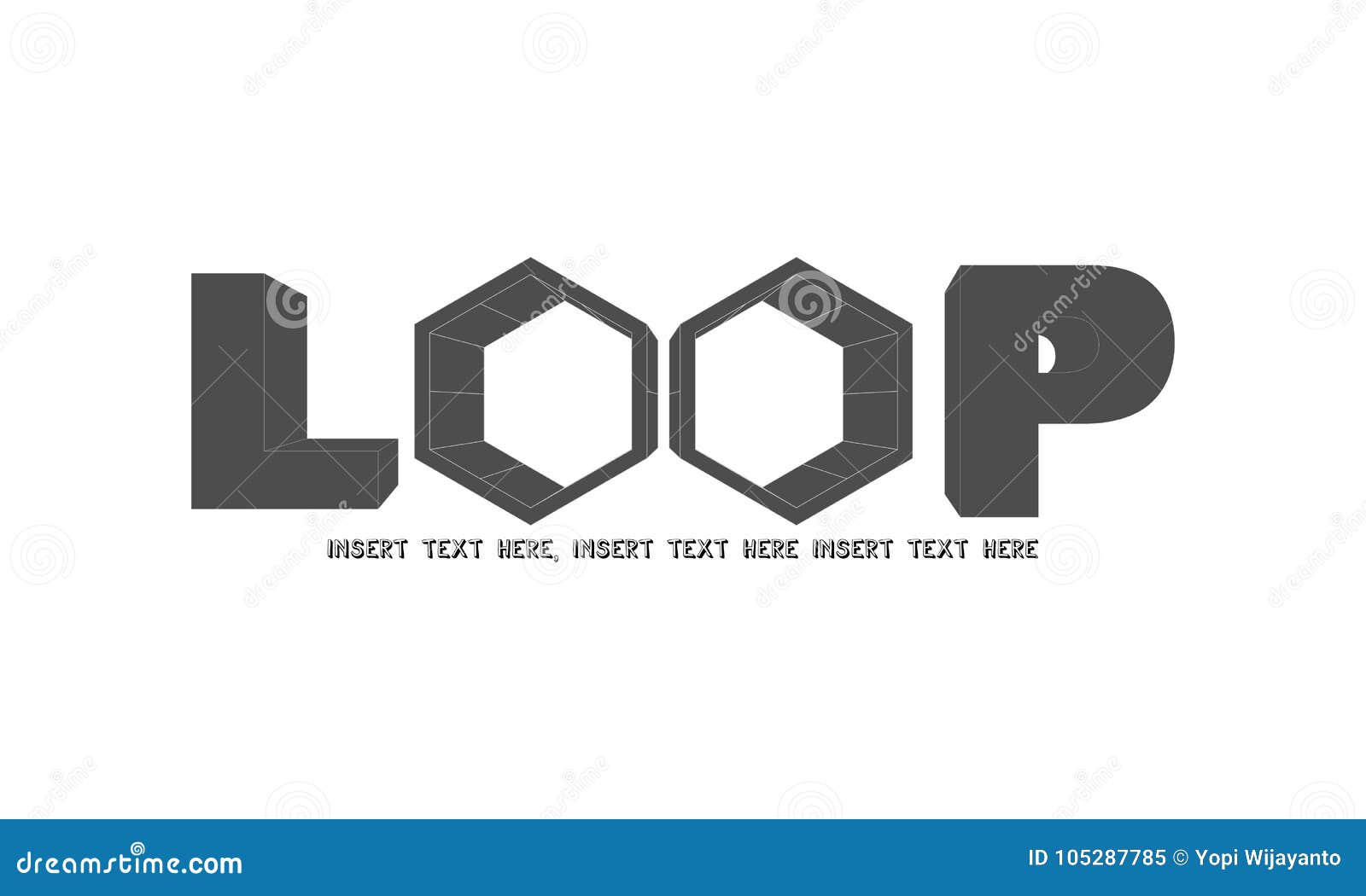 Looplogo Stock Illustrations – 5 Looplogo Stock Illustrations, Vectors ...