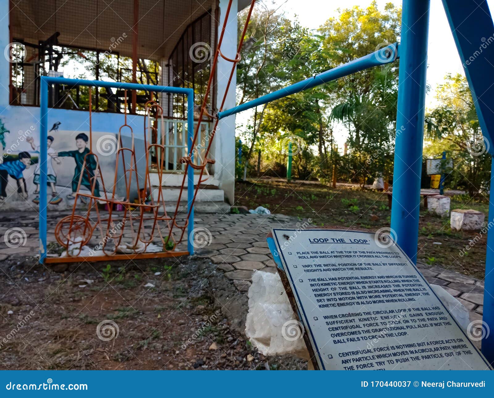 Loop the Loop Science Theory Model Concept Presented on Park for ...