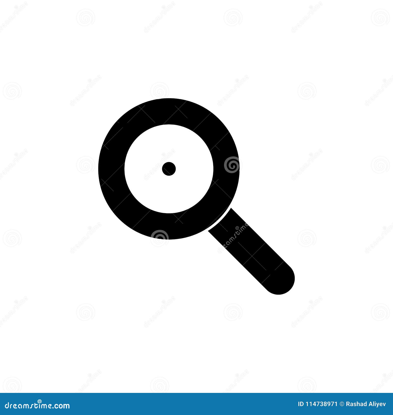 Loop Magnifier Icon. Element of Minimalistic Icon for Mobile Concept ...