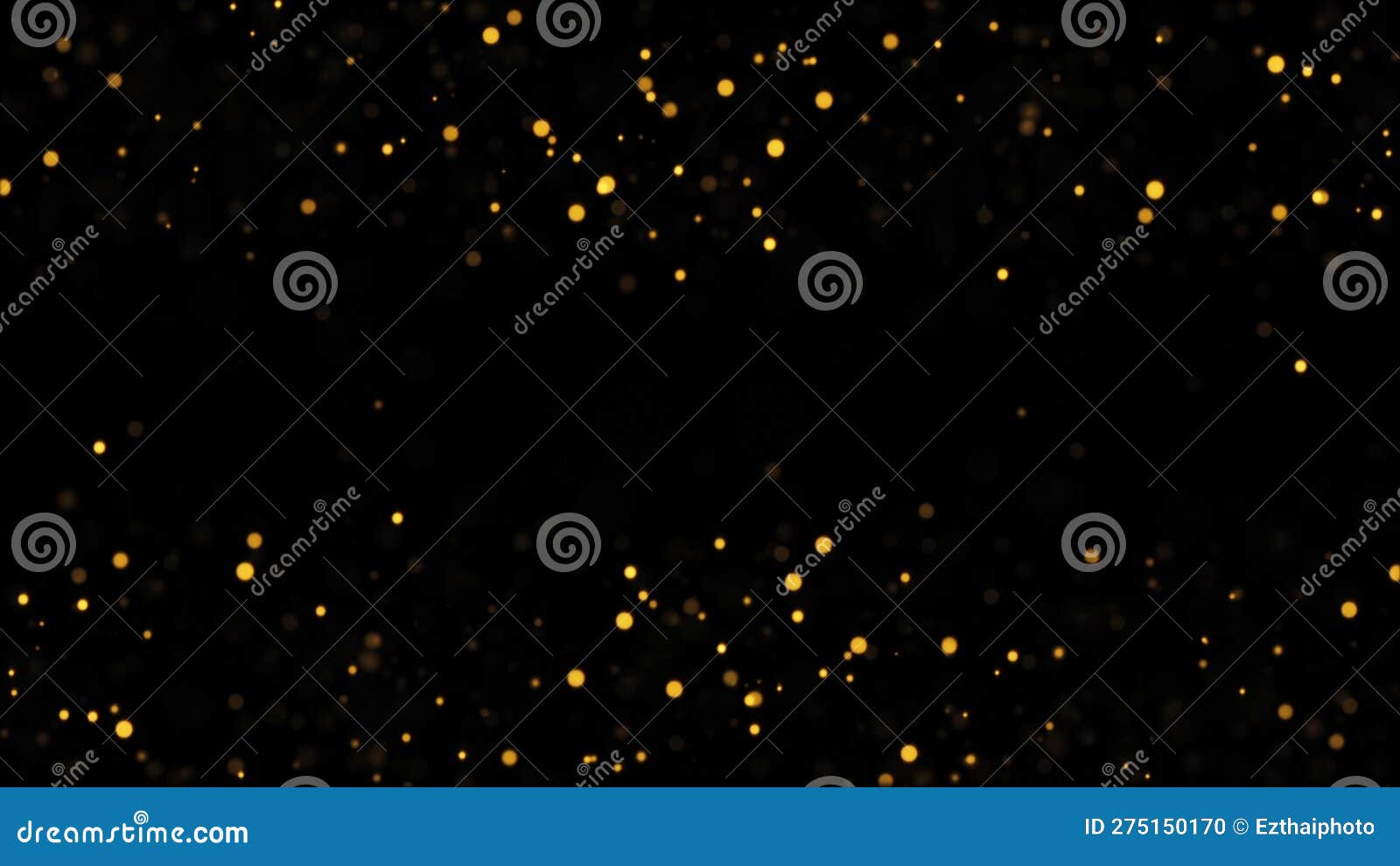 Loop Glow Orange Particles Animation on Black Background Stock Footage ...