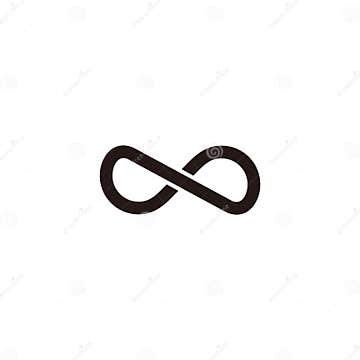 Loop Overlapping Infinity Symbol Logo Vector Stock Vector ...