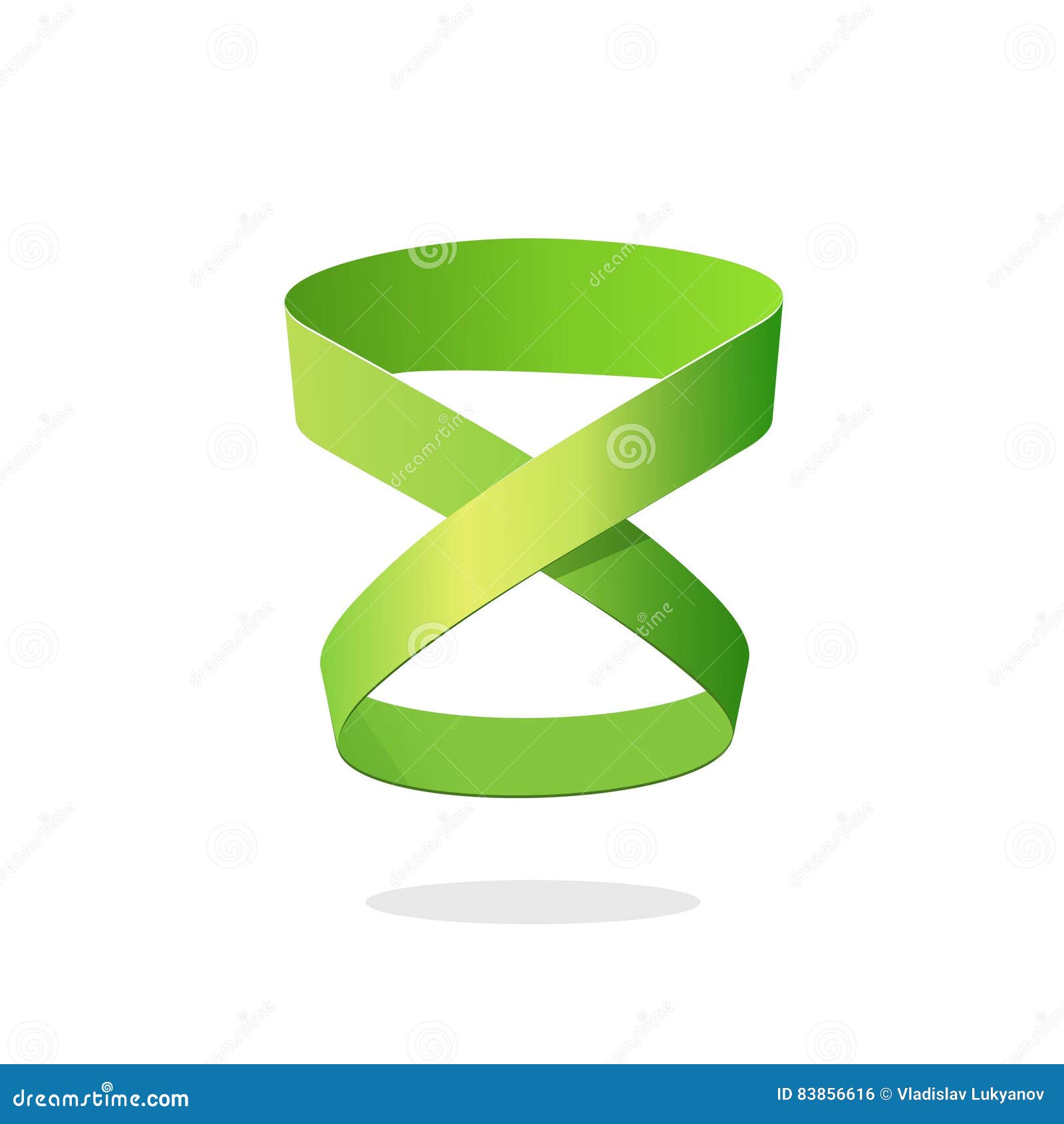 Loop Ribbon Doodle Squiggle Element Cartoon Vector | CartoonDealer.com ...