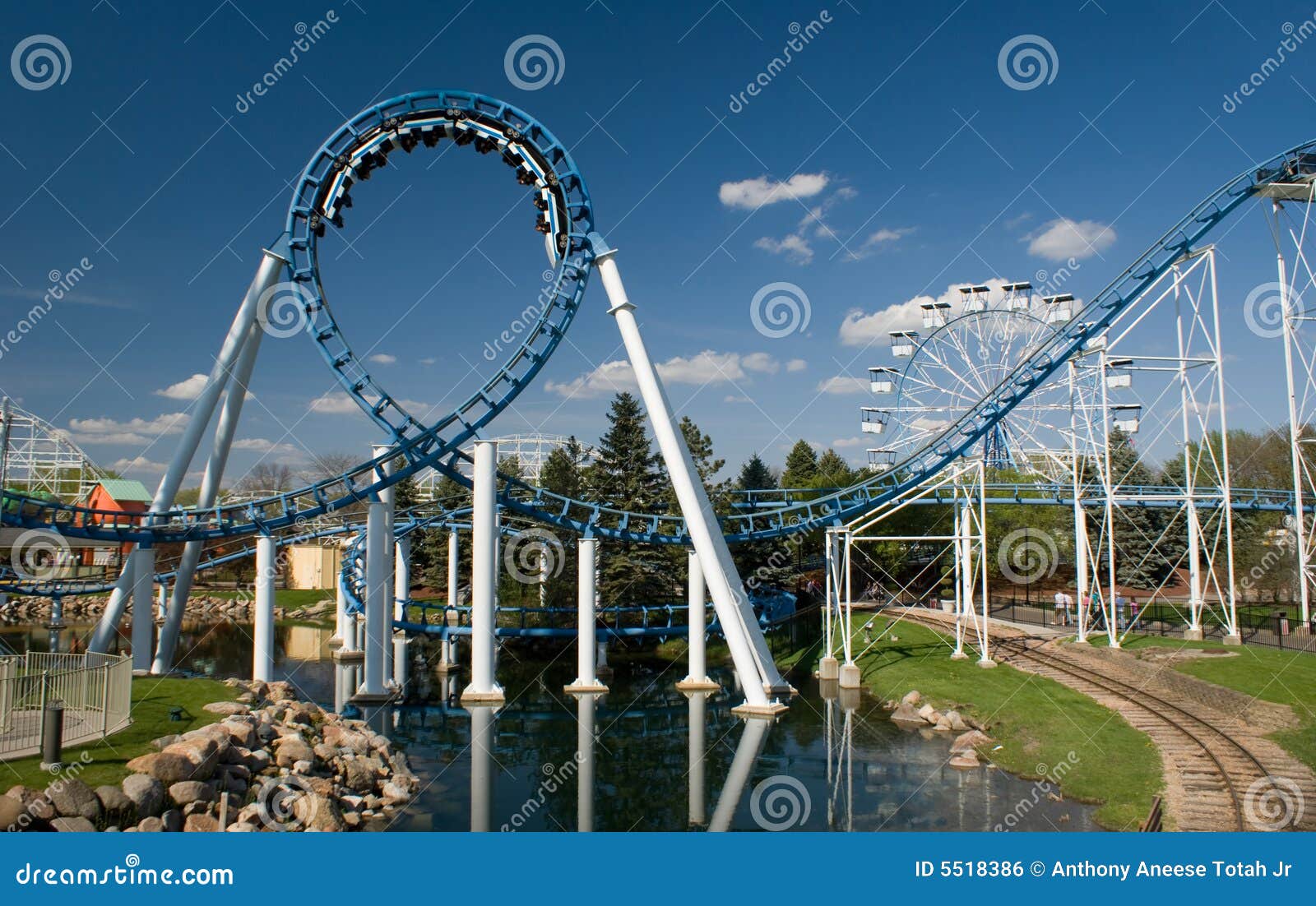 Rollercoaster Roller Coaster Loop Track Royalty-Free Stock Photography ...