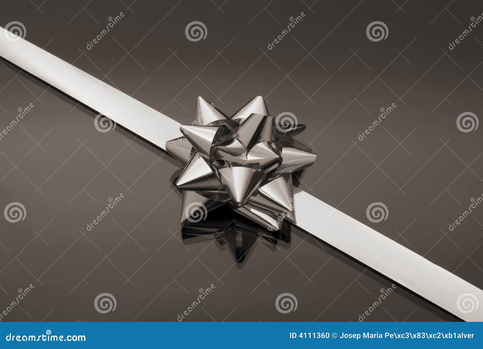 Loop of shining gift stock photo. Image of largess, gift - 4111360