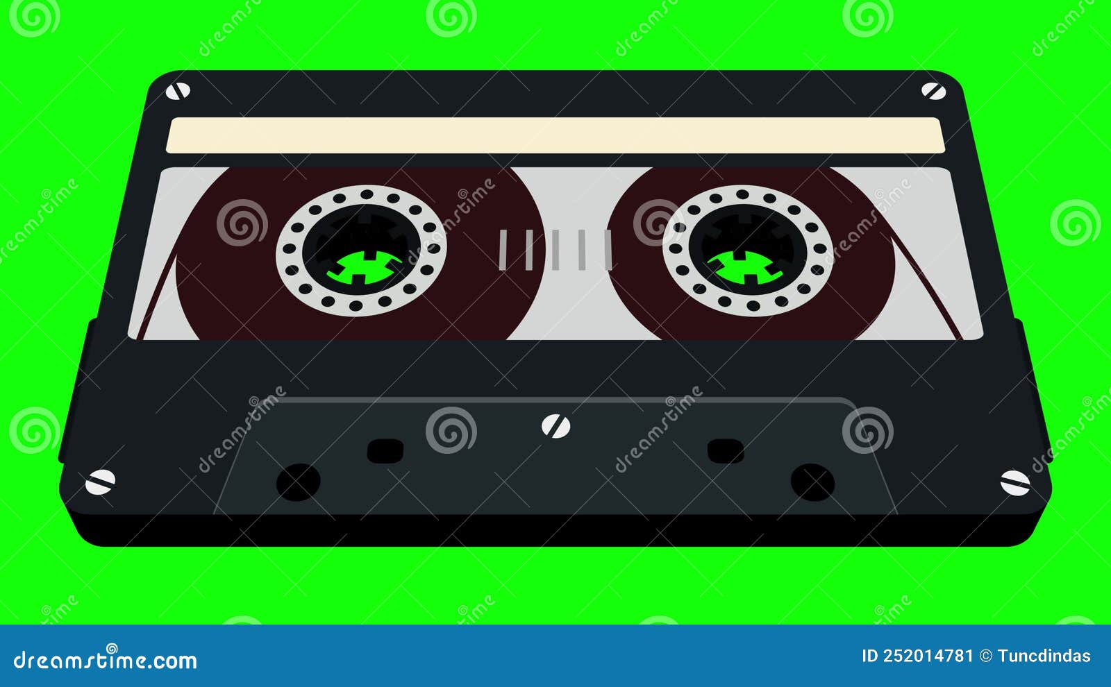 Loop Tape Casette Music Animation 01 Stock Video - Video of record ...