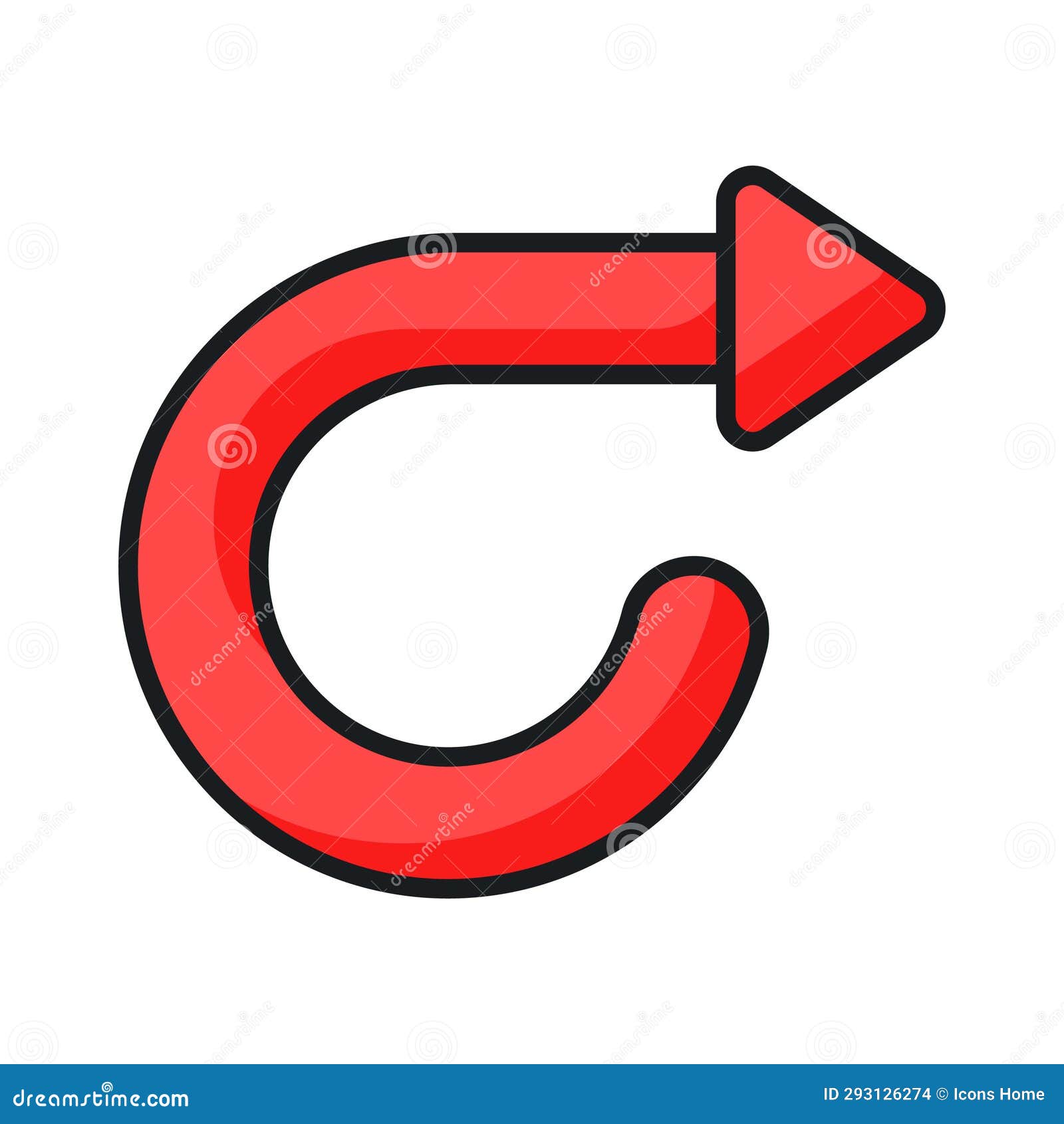 Loop Vector Design Ready for Premium Use Stock Illustration ...