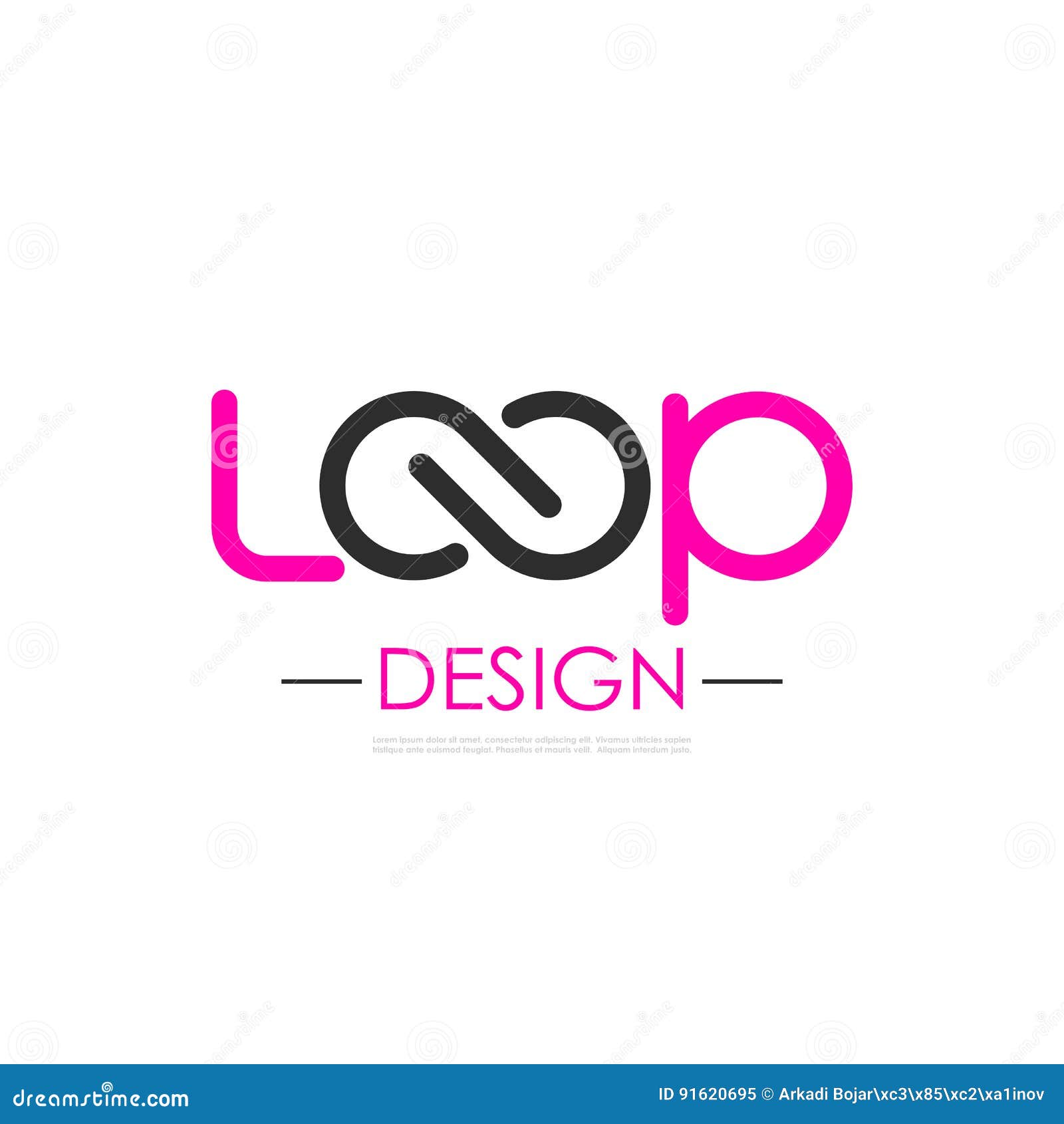 Loop Vector Logo With Infinity Symbol | CartoonDealer.com #91620695