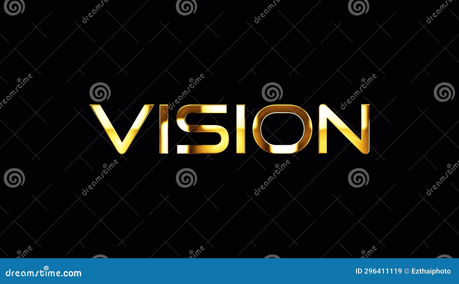 Loop Vision Gold Text Shine Loop Light Motion Title Stock Video - Video ...