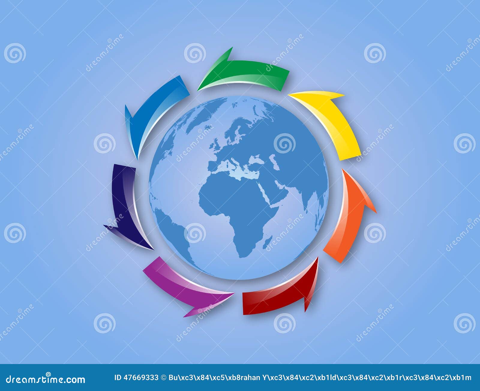 Loop 2 stock vector. Illustration of loop, work, desktop - 47669333
