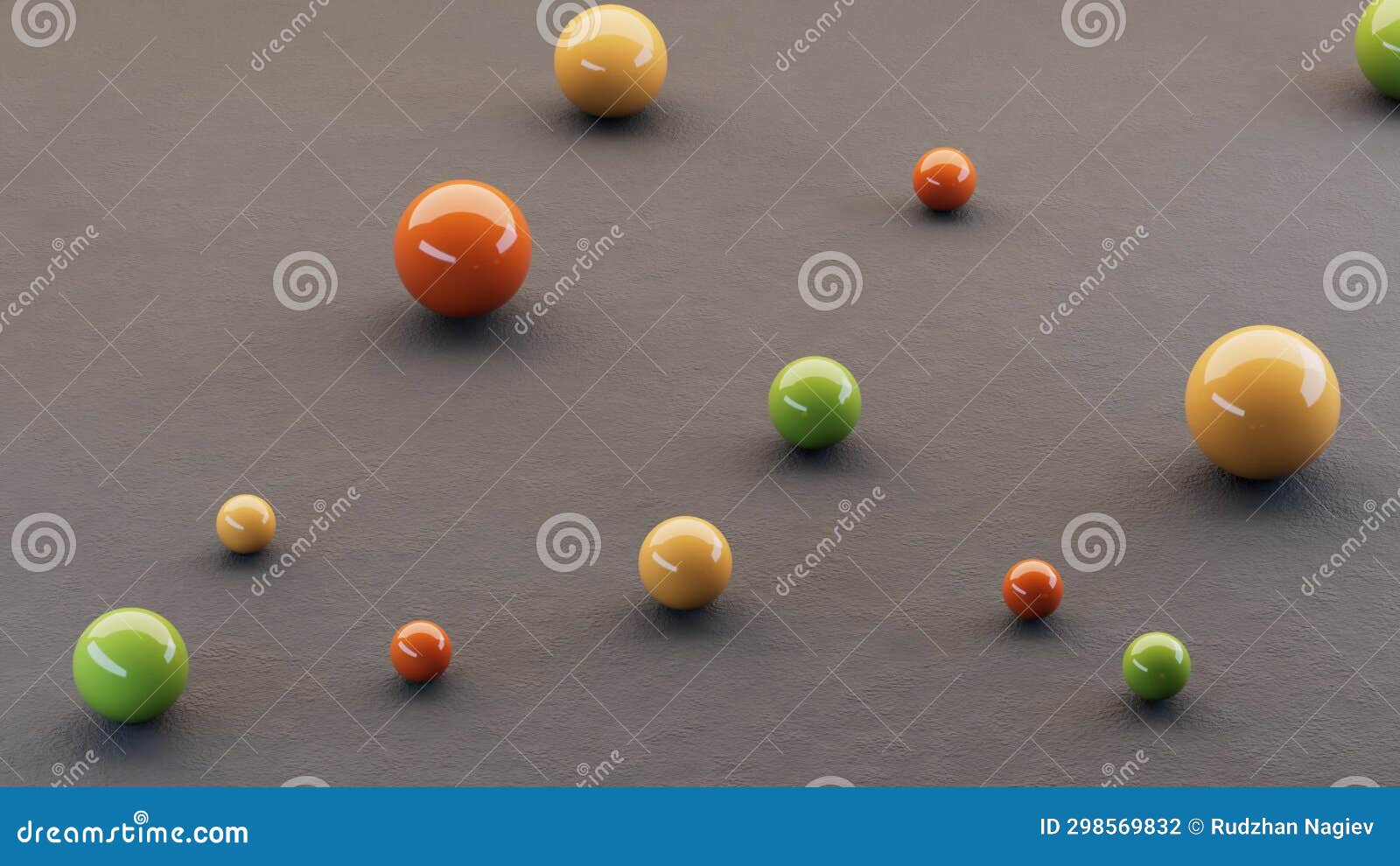 Loopable Animation with Realistic Rolling Balls Stock Footage - Video ...