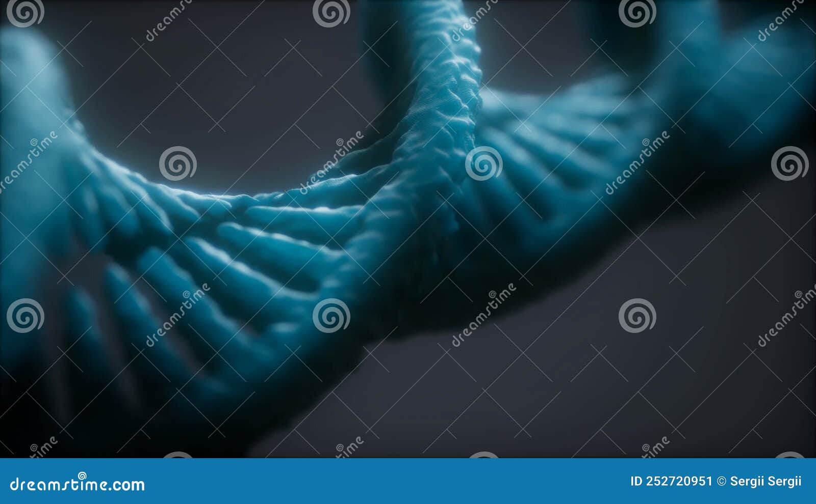 Loopable Structure of the Dna Double Helix Animation Stock Video ...
