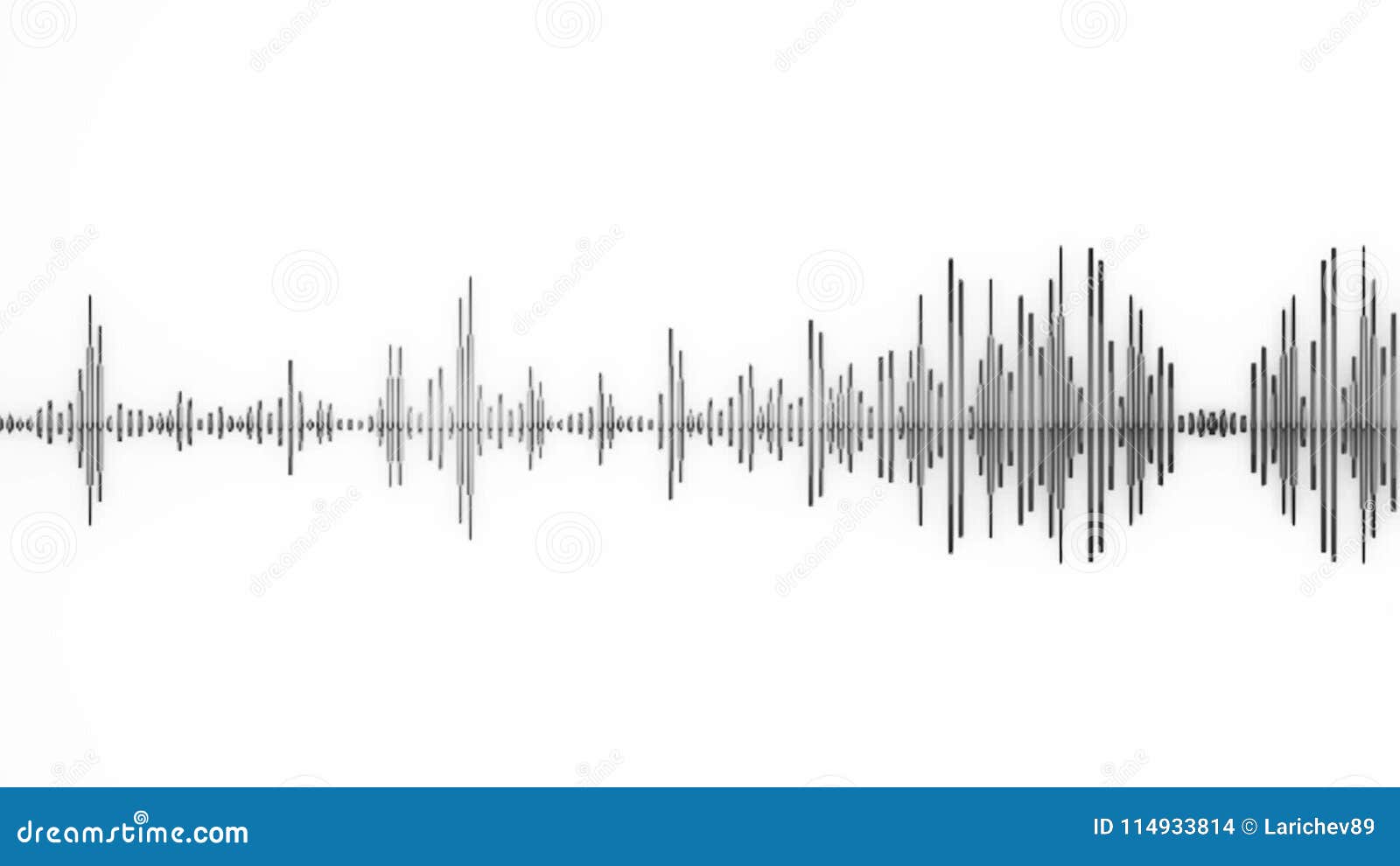 Loopable Video 1920x1080 - Graphical Display of Sound Waves on the ...