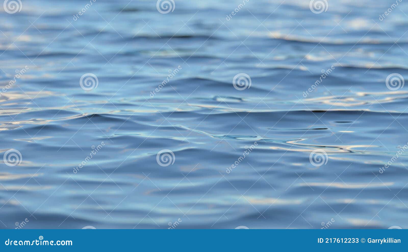 Looped Calm Water Wavy Surface. Animation of Wave Motion on Sea Surface ...