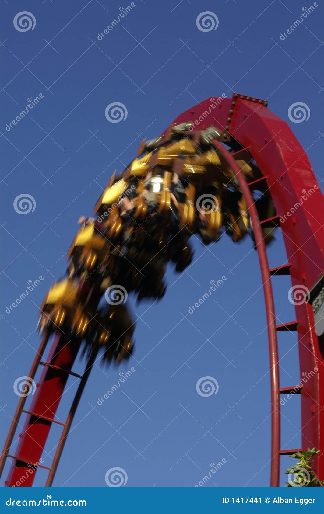 Looping stock image. Image of freefall, amusement, blur - 1417441