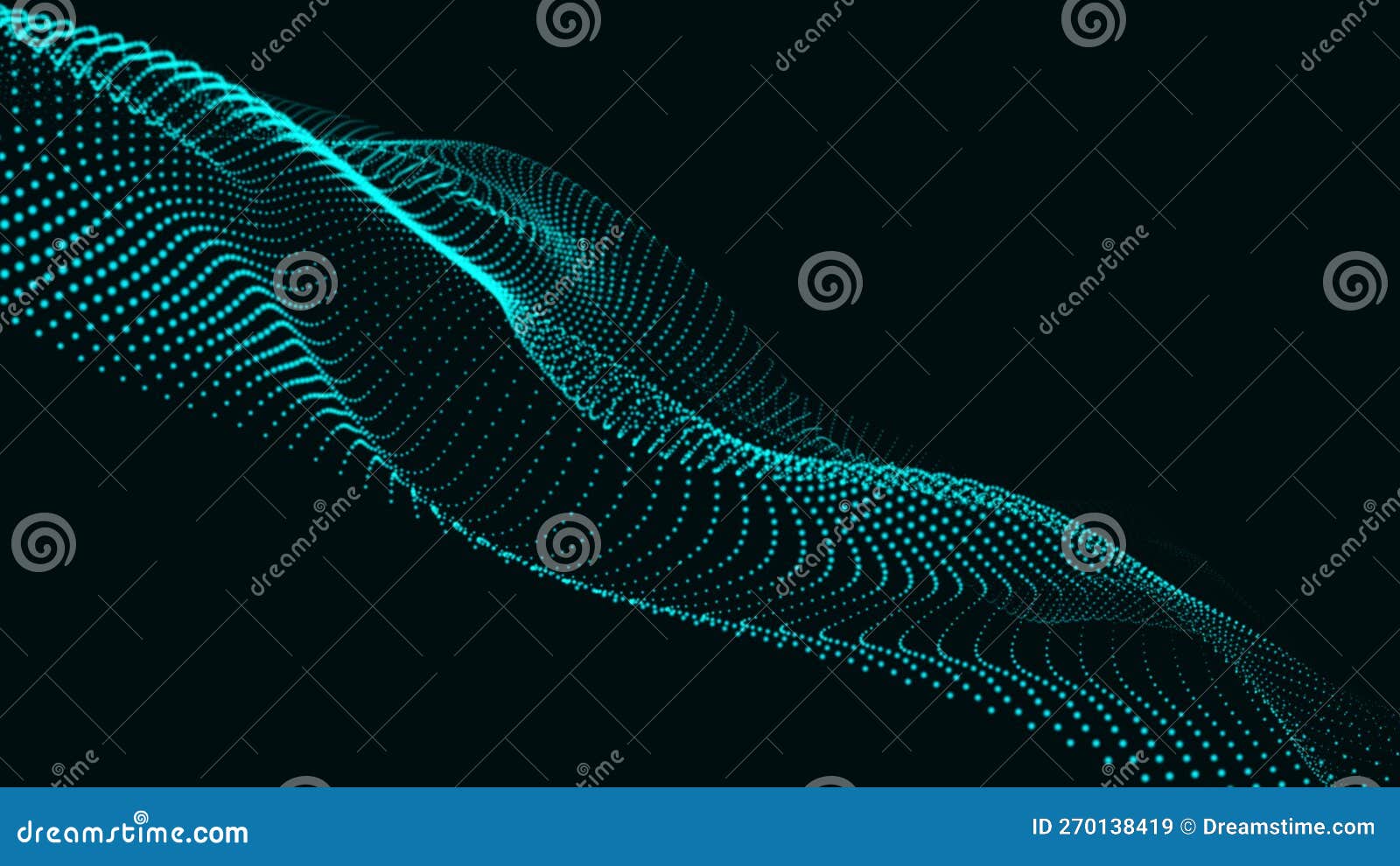 Looping Animated Background Made with Trapcode Form. Abstract Digital ...