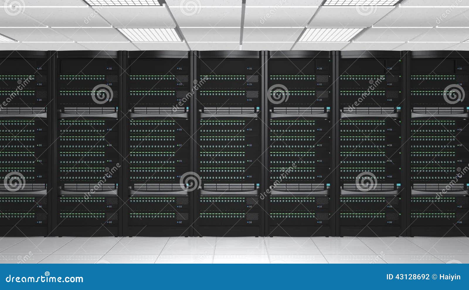 Looping Animation of Rack Server System Stock Footage - Video of ...