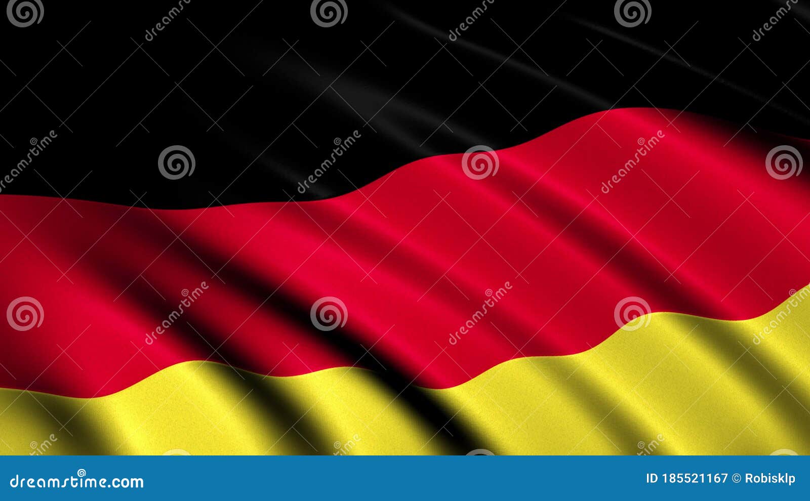 Animation of Waving Germany Flag Stock Video - Video of nation, wind ...