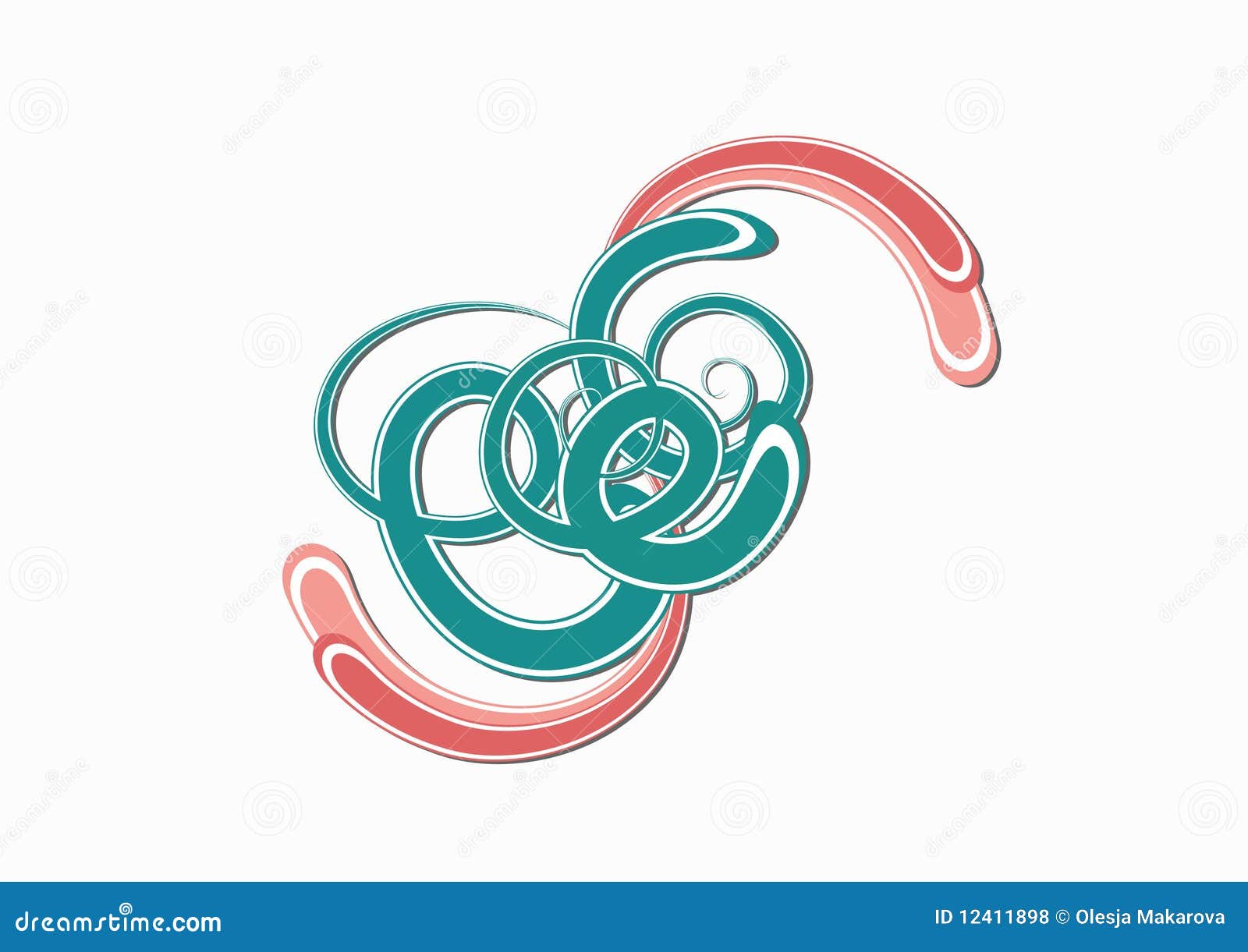 Loops stock vector. Illustration of loop, curve, creativity - 12411898