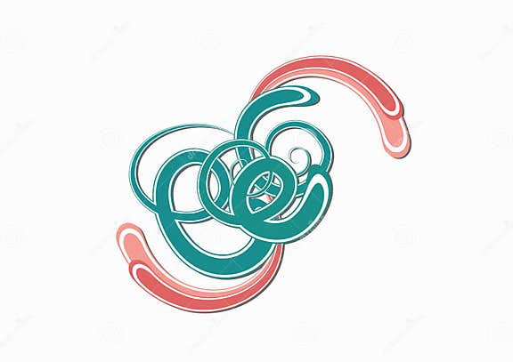 Loops stock vector. Illustration of loop, curve, creativity - 12411898