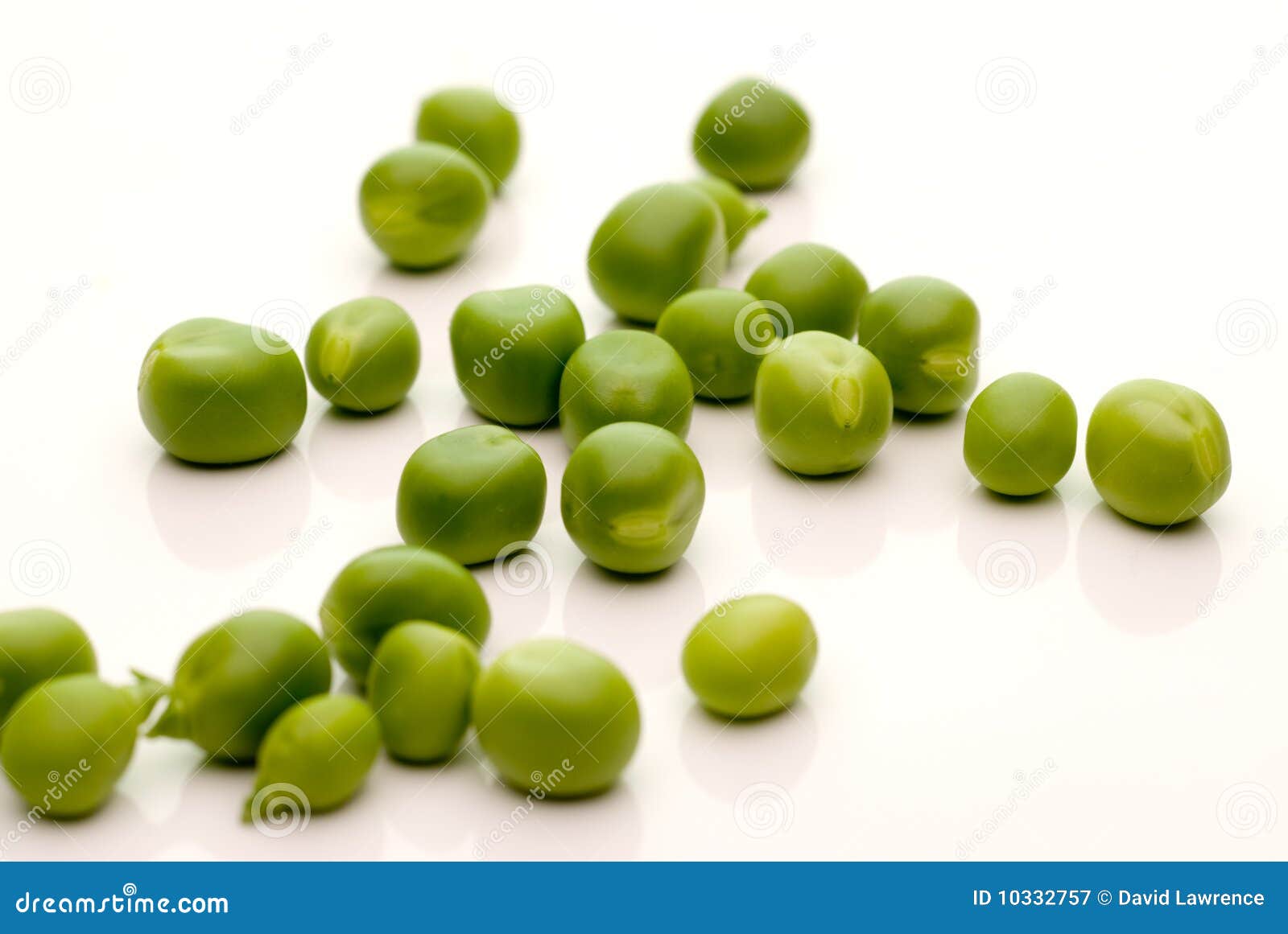 Loose garden peas on white stock image. Image of vegetables - 10332757
