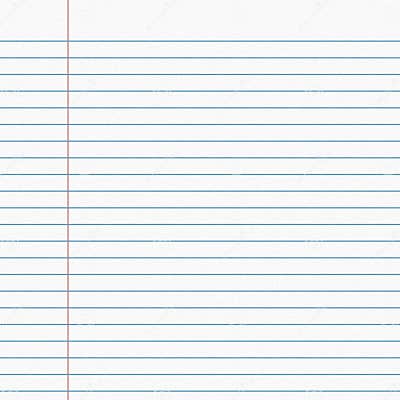 Loose leaf lines stock illustration. Illustration of loose - 7456547