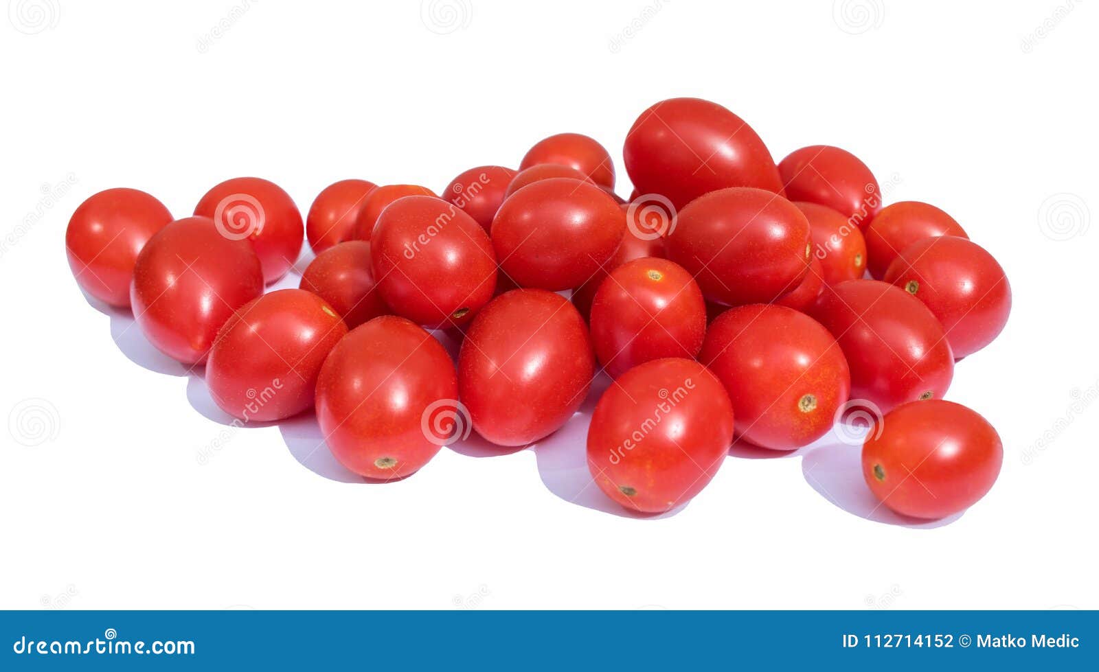 Loose Roma Cherry Tomatoes 2 Stock Photo - Image of vibrant, healthy ...
