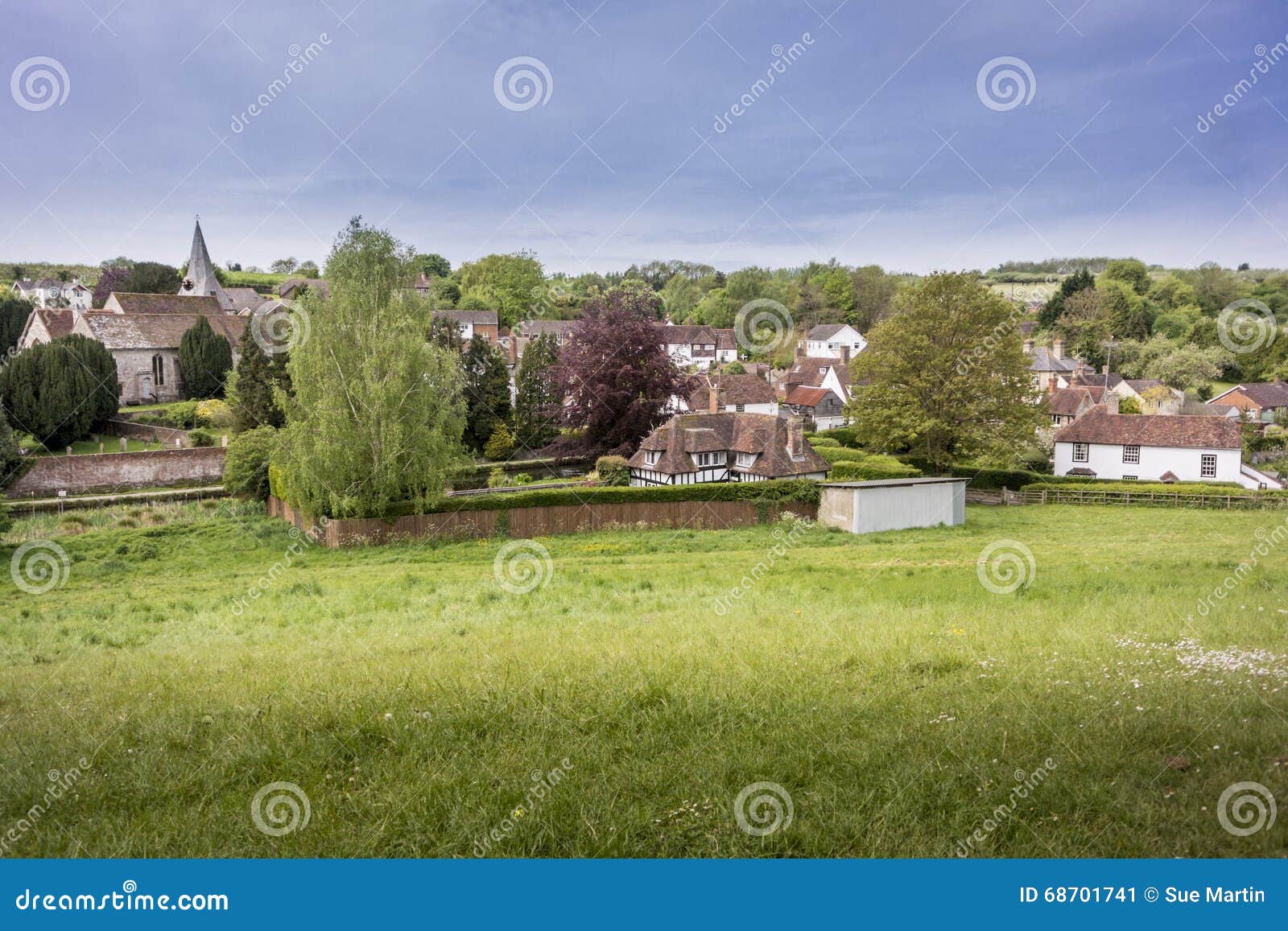 Loose Village, Kent, UK stock image. Image of scenic - 68701741