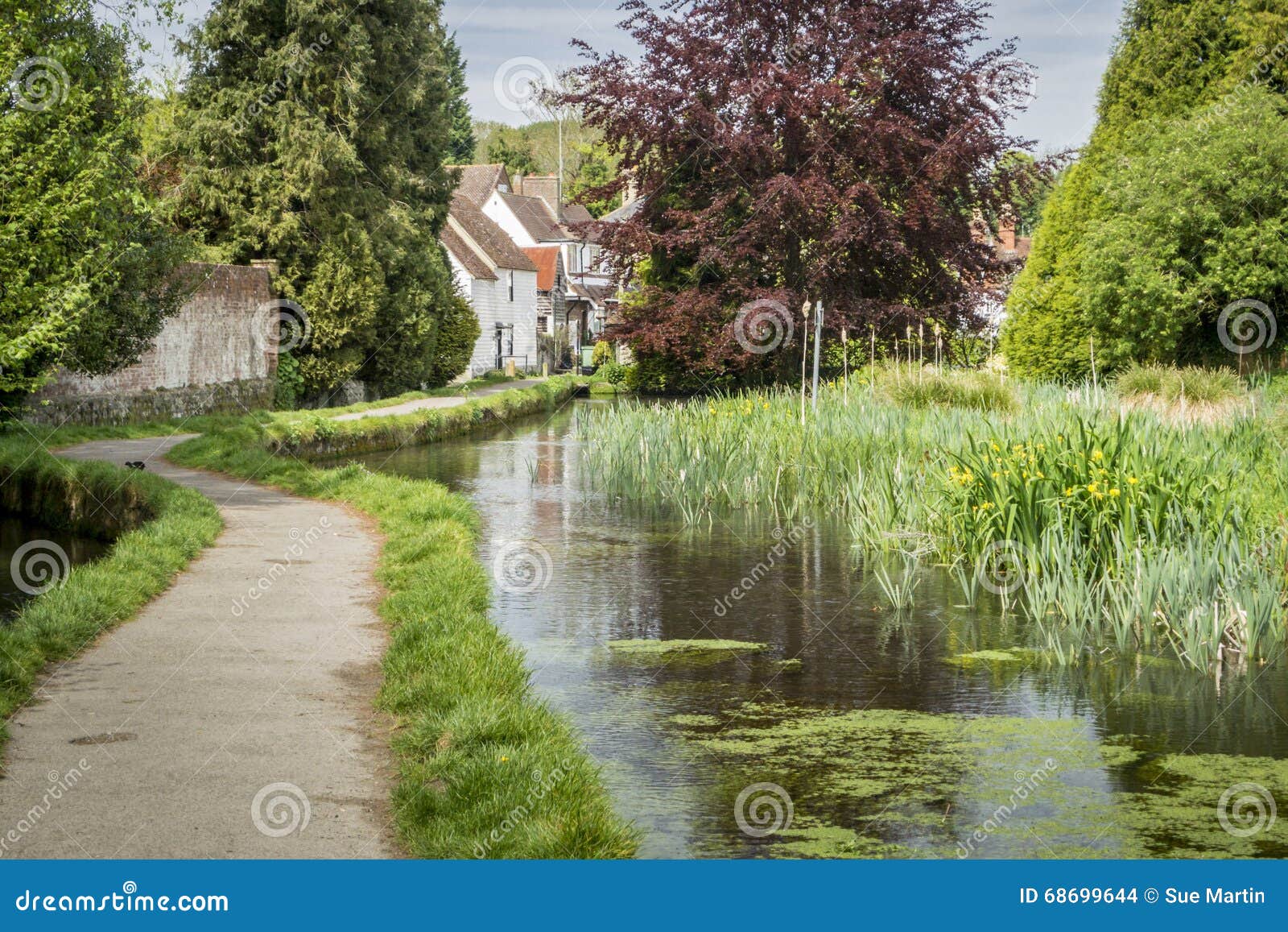 Loose Village, Kent, UK stock photo. Image of countryside - 68699644