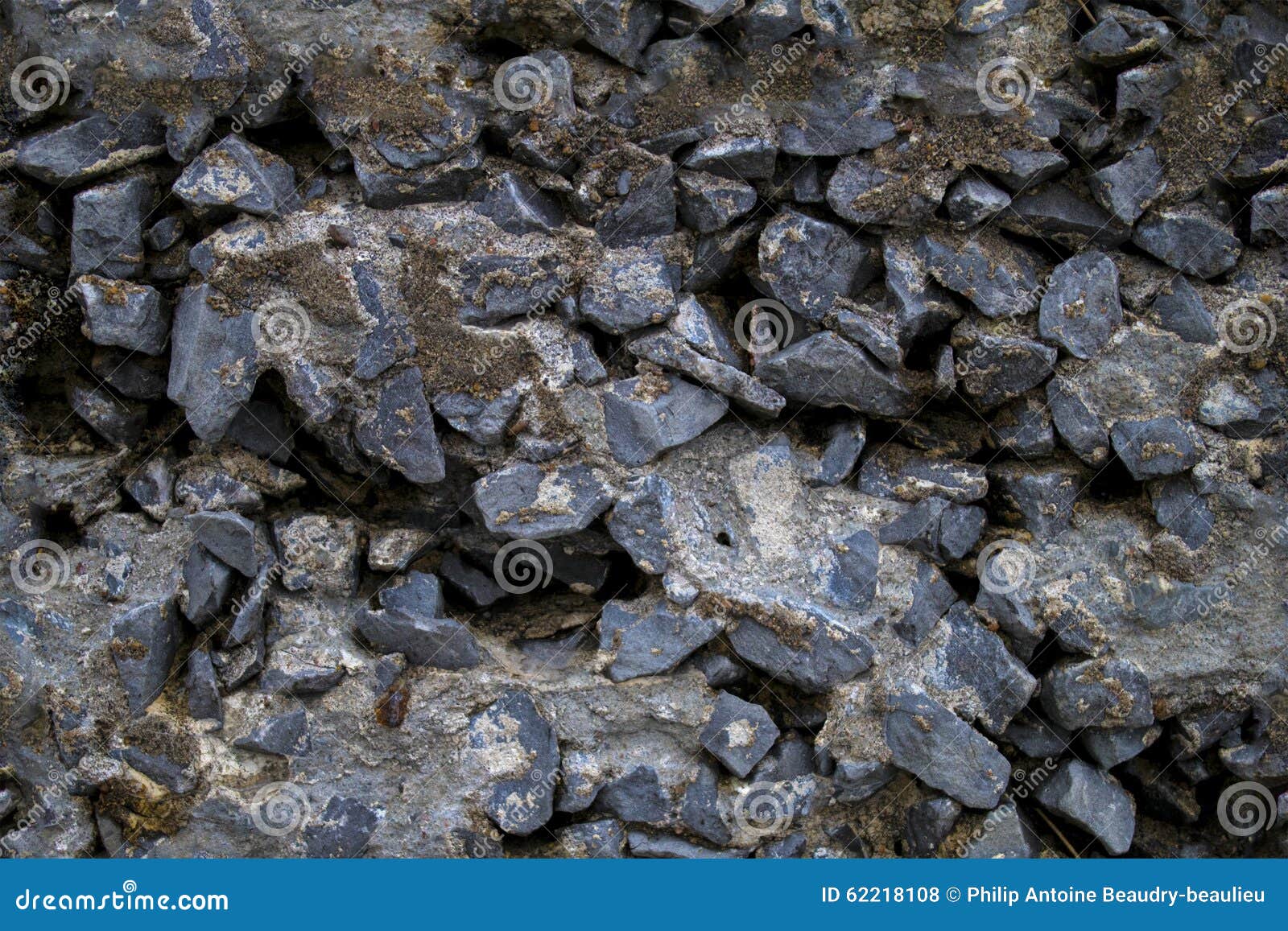 Loosely Cemented Rock Wall, Edited For Seamlessly Tileable/repeatable ...