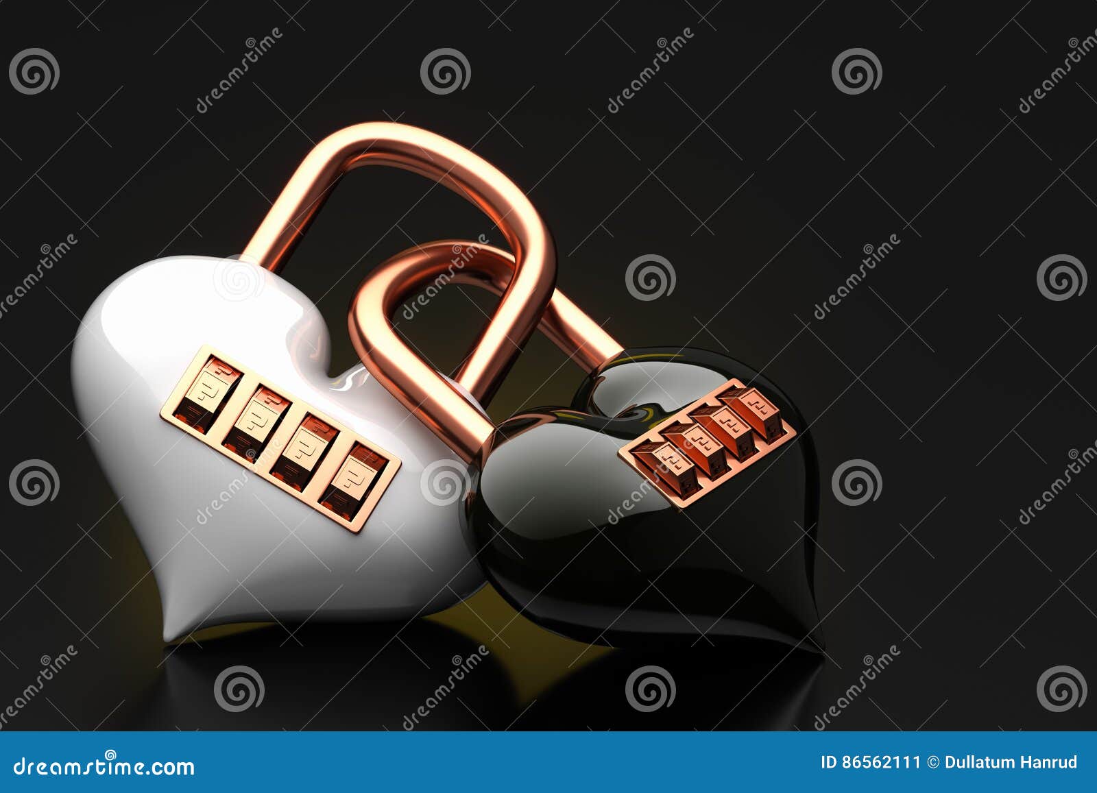 Loosen the Lock Code Puzzle Heart. Stock Illustration - Illustration of ...