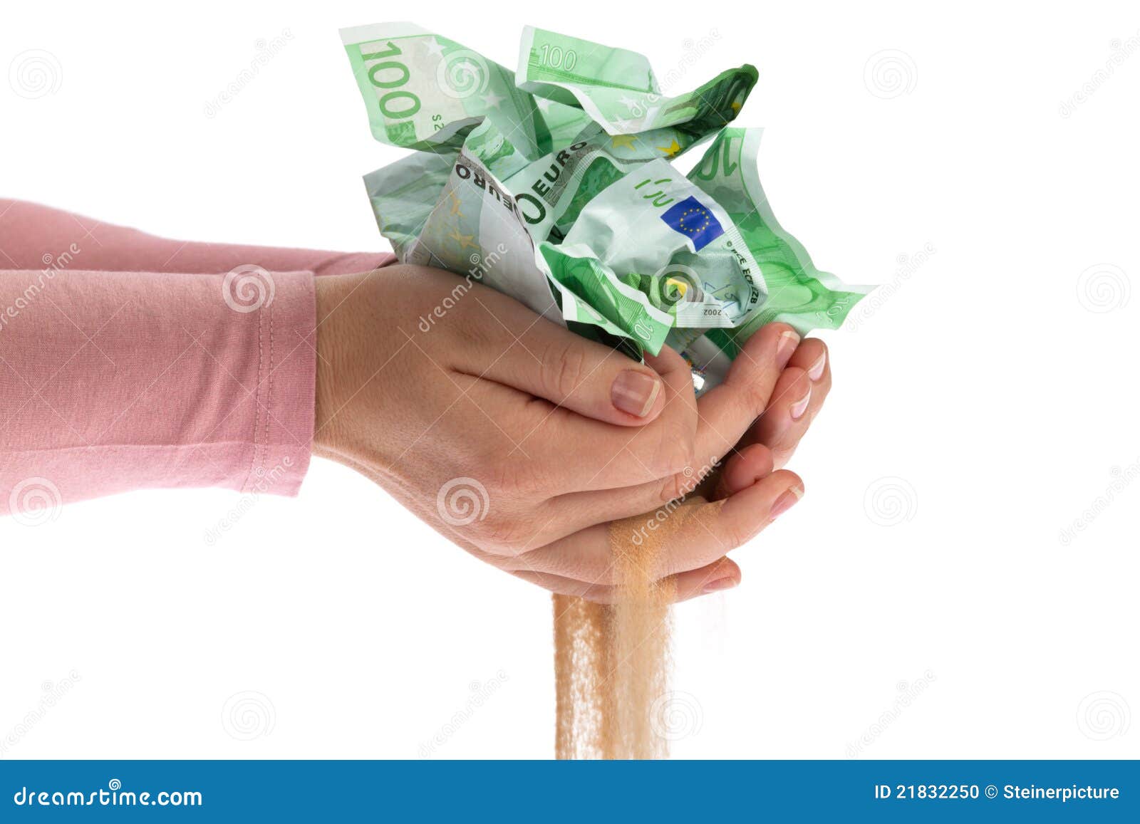Loosing money stock photo. Image of sand, hyper, currency - 21832250